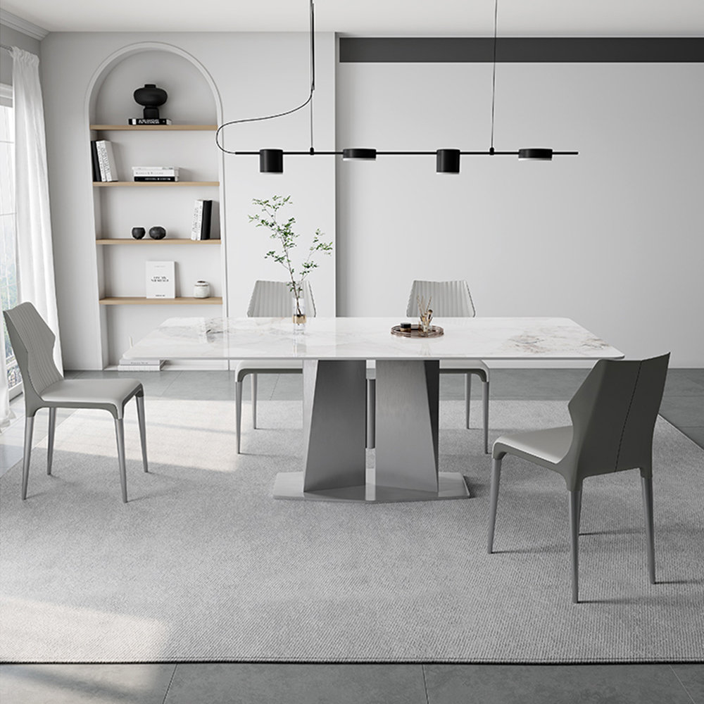 LABAORRY Italian style light luxury family dining table set | Wayfair