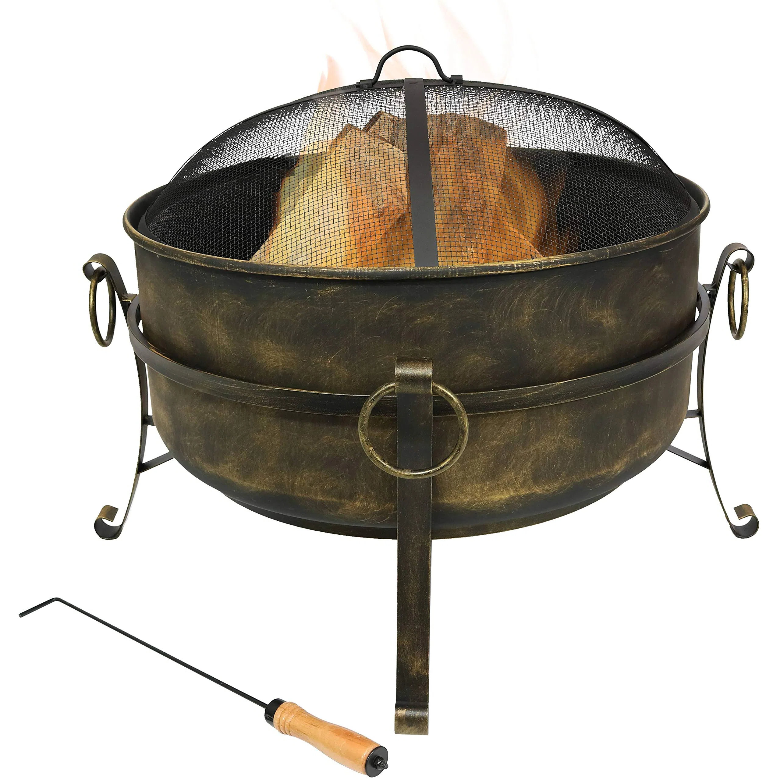 Longshore Tides Cauldron Style Outdoor Fire Pit Bowl - Wayfair Canada