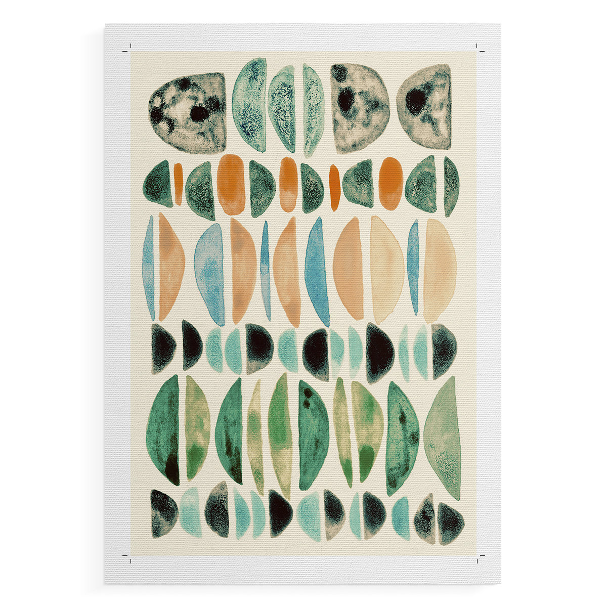 George Oliver Semi Stack III -Canvas Print Only - NOT FRAMED - Wayfair ...