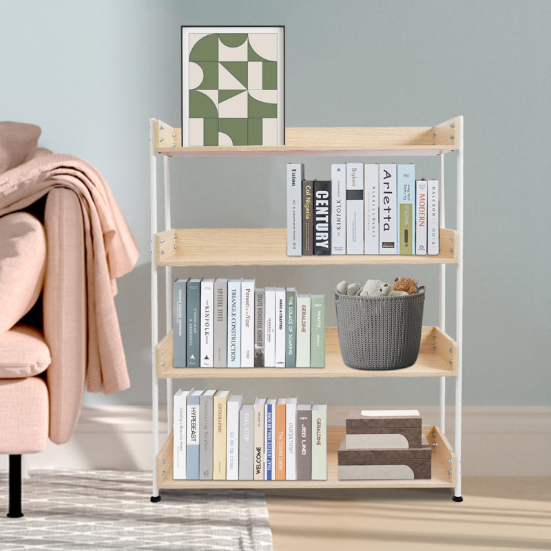 Ebern Designs 4-Tier Book Storage Rack | Wayfair