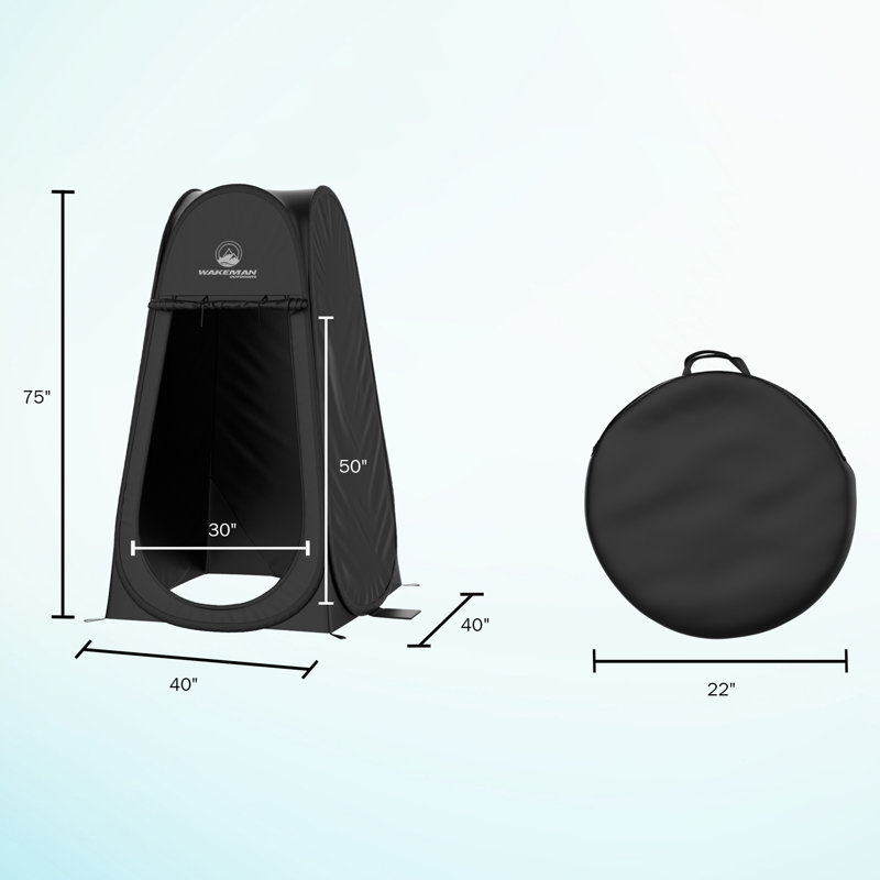 wakeman Wakeman Outdoor Pop Up Pod - Privacy Shower Tent for Camping ...