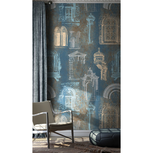 wallpaew Victorian Wall Mural Vintage Wallpaper | Wayfair