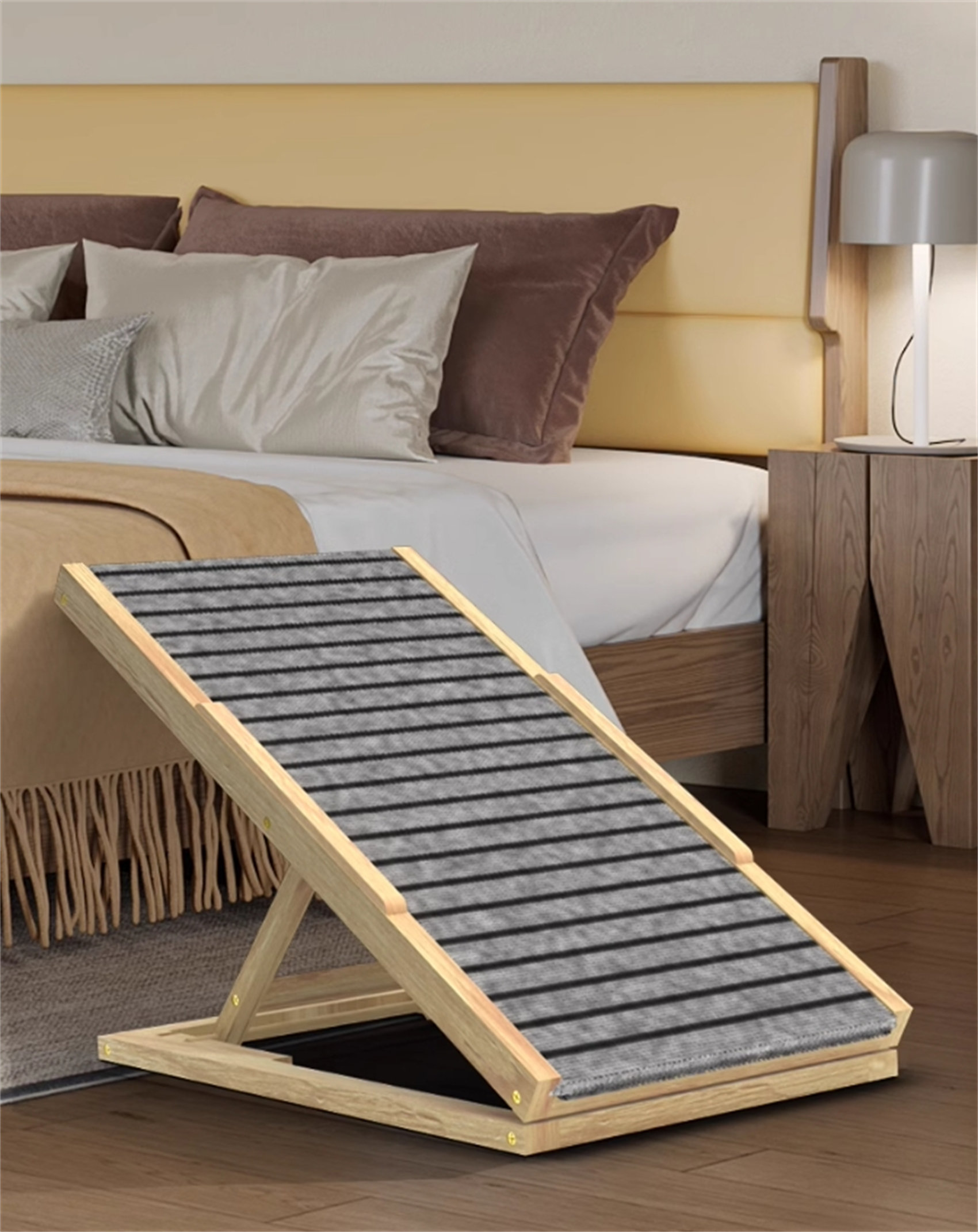 Tucker Murphy Pet™ Wooden Pet Dog Stairs | Wayfair