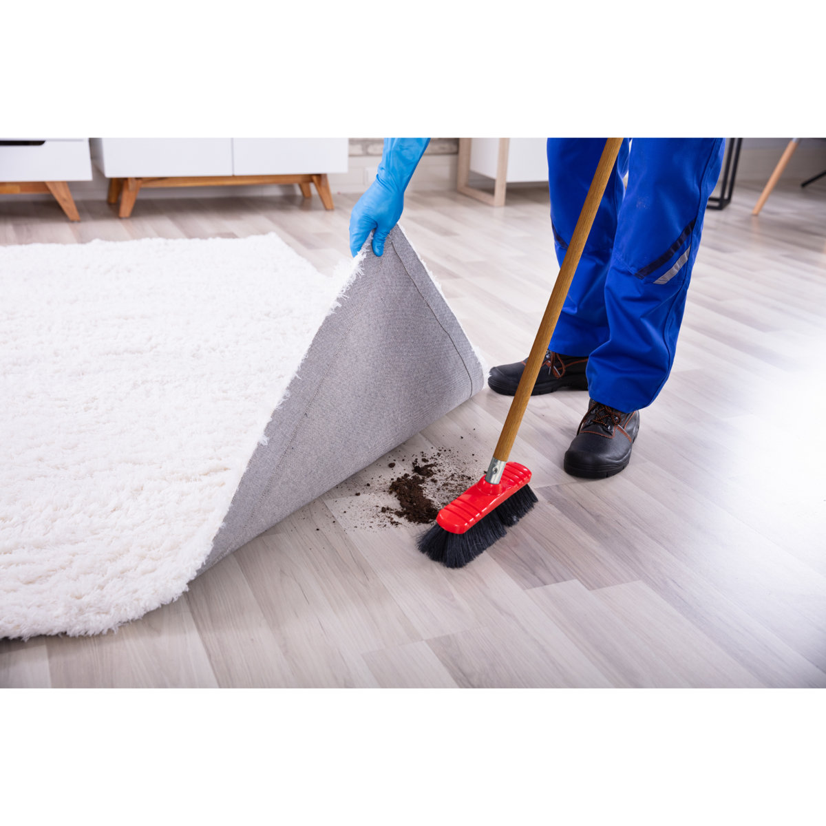 Ilot Commercial Products 54-inch Replacement Wood Broom Handle With ...