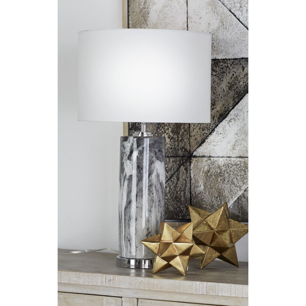 CosmoLiving by Cosmopolitan Marble Table Lamp & Reviews | Wayfair
