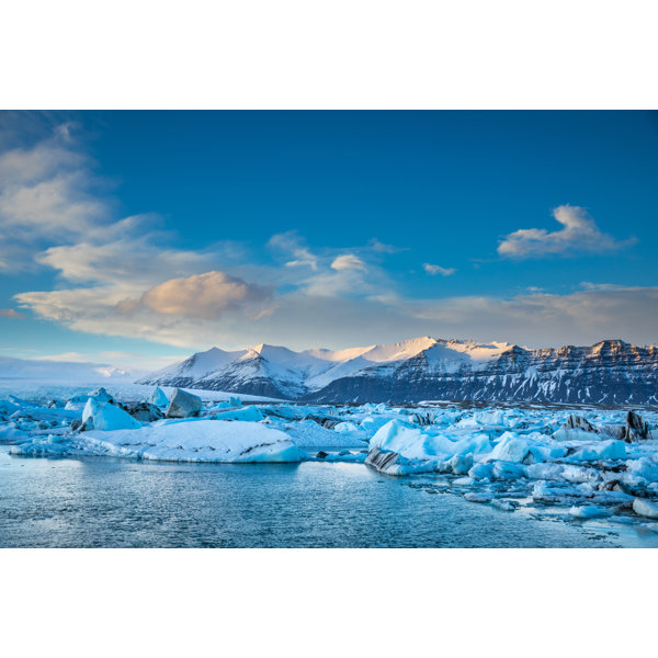 Alpen Home Glacier In Iceland - Wrapped Canvas Print | Wayfair.co.uk