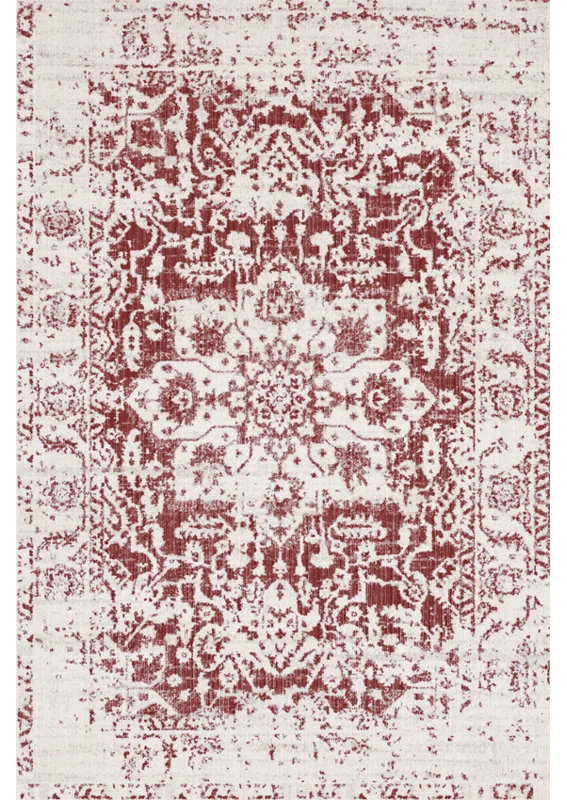 Red Barrel Studio® Oriental Vintage Washable Non-slip Faux Cashmere ...