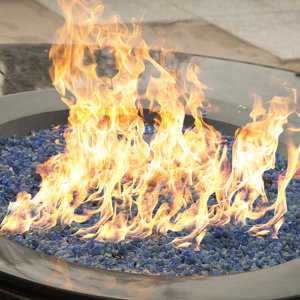 Tretco Stainless Steel Fire Pit Burner Pan & Ring, 30-Inch Pan, 24-Inch ...