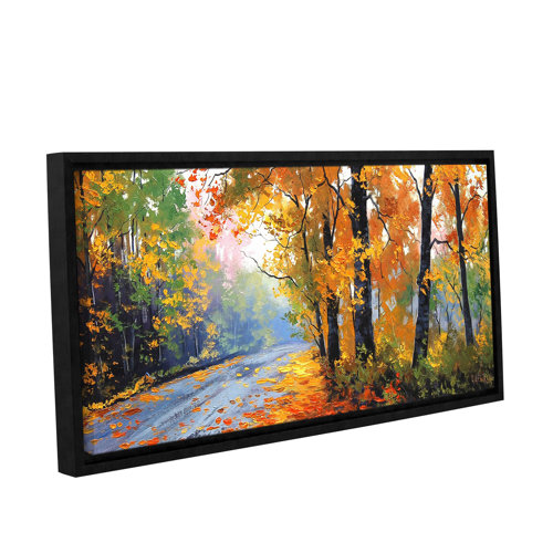 Red Barrel Studio® Autumn Backlight Framed On Canvas Print & Reviews ...
