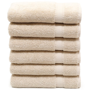 Ivory & Cream Bath Towels You'll Love | Wayfair