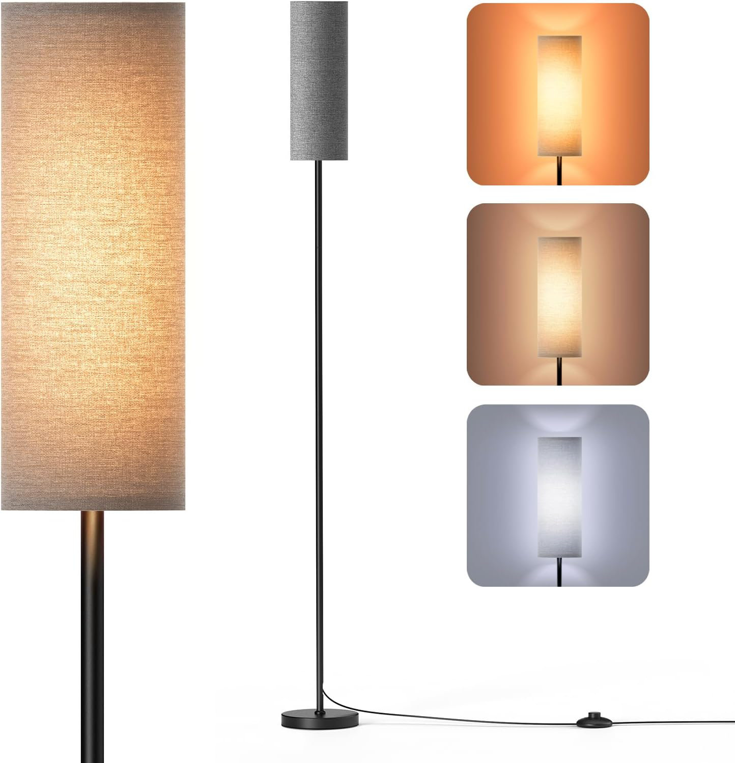 Ebern Designs Ozzie 64" LED Floor Lamp - Wayfair Canada