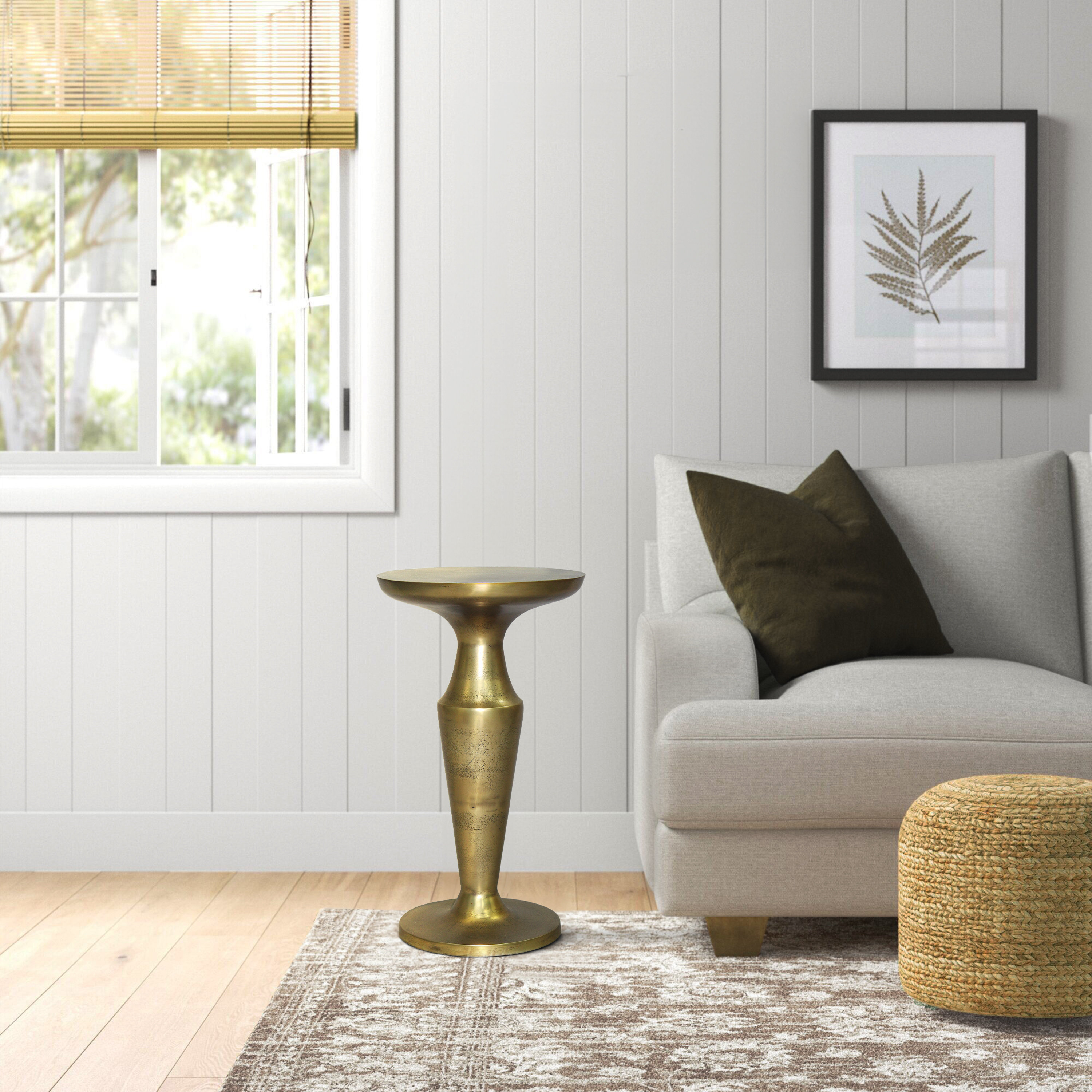 Willa Arlo™ Interiors Ballentine Pedestal End Table - Wayfair Canada