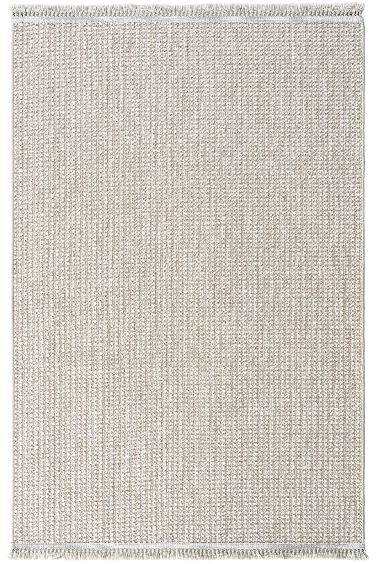 Hokku Designs Vera Taupe Soft and Shiny Textured Cut Pile Rug | Wayfair