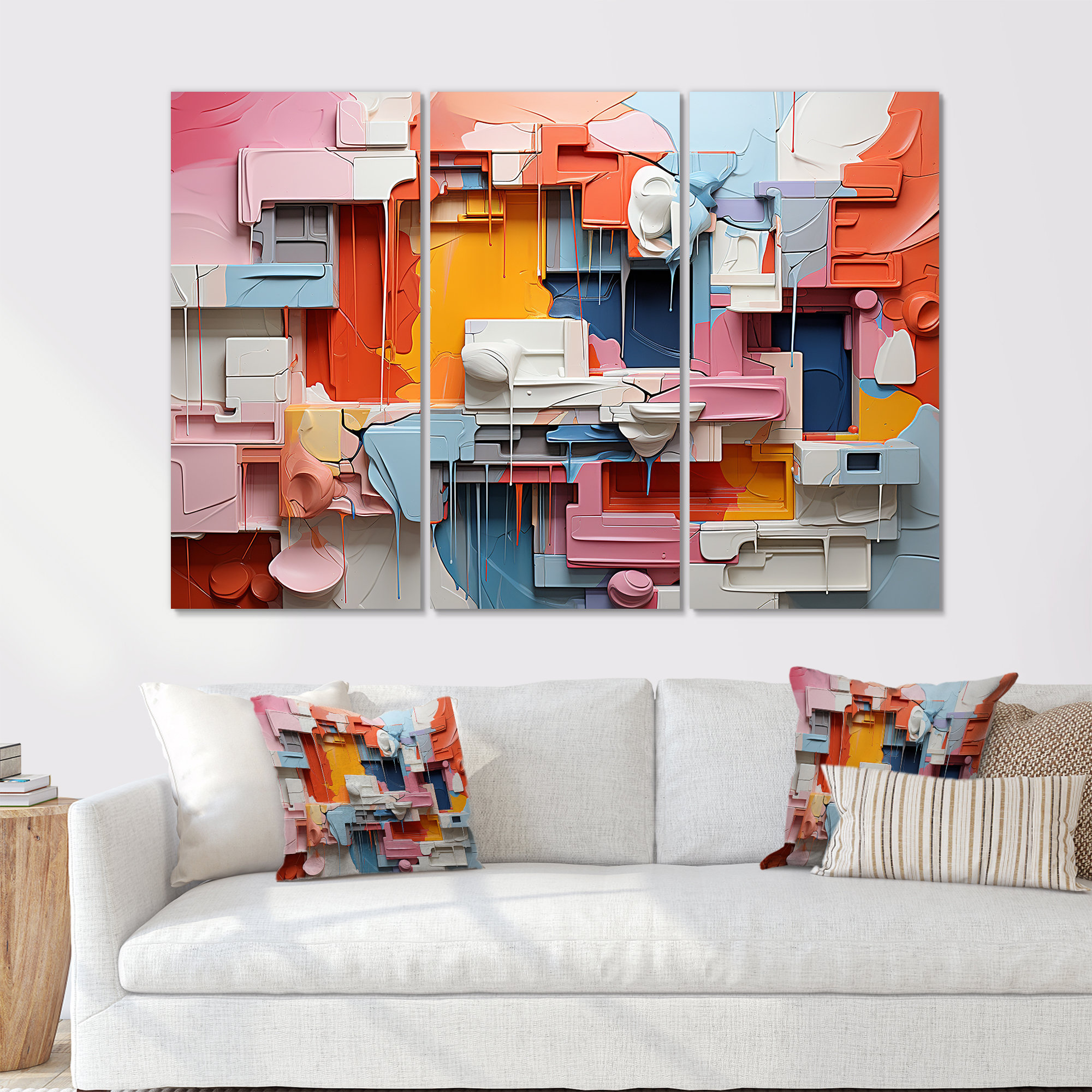 Ivy Bronx Minimalism School Of Simplicity - Abstract Wall Art Print Set ...