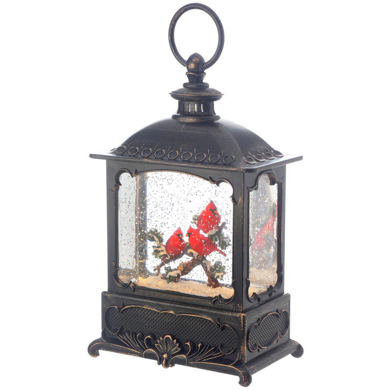 The Twillery Co.® LED Cardinals Square Lantern & Reviews | Wayfair