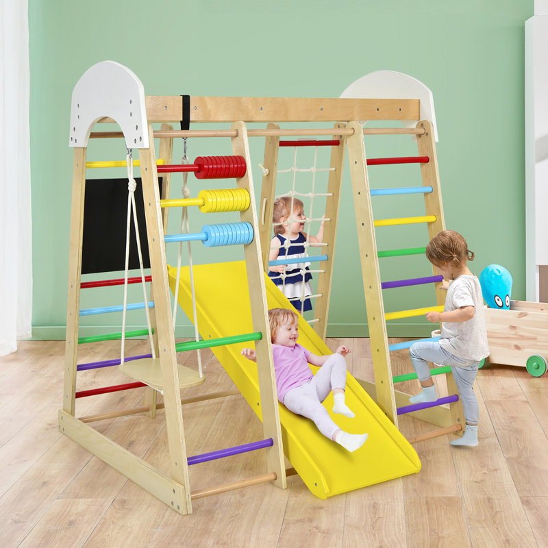 Costway 49'' W Indoor Wood Climber | Wayfair