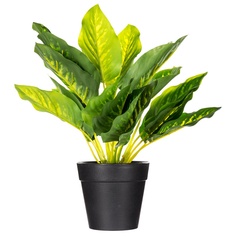 The Seasonal Aisle 30cm Faux Foliage Plant in Pot | Wayfair.co.uk