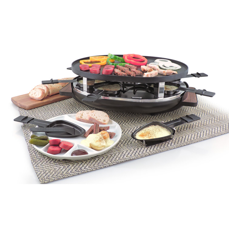 Swissmar Smokeless Non Stick Raclette Grill - Wayfair Canada