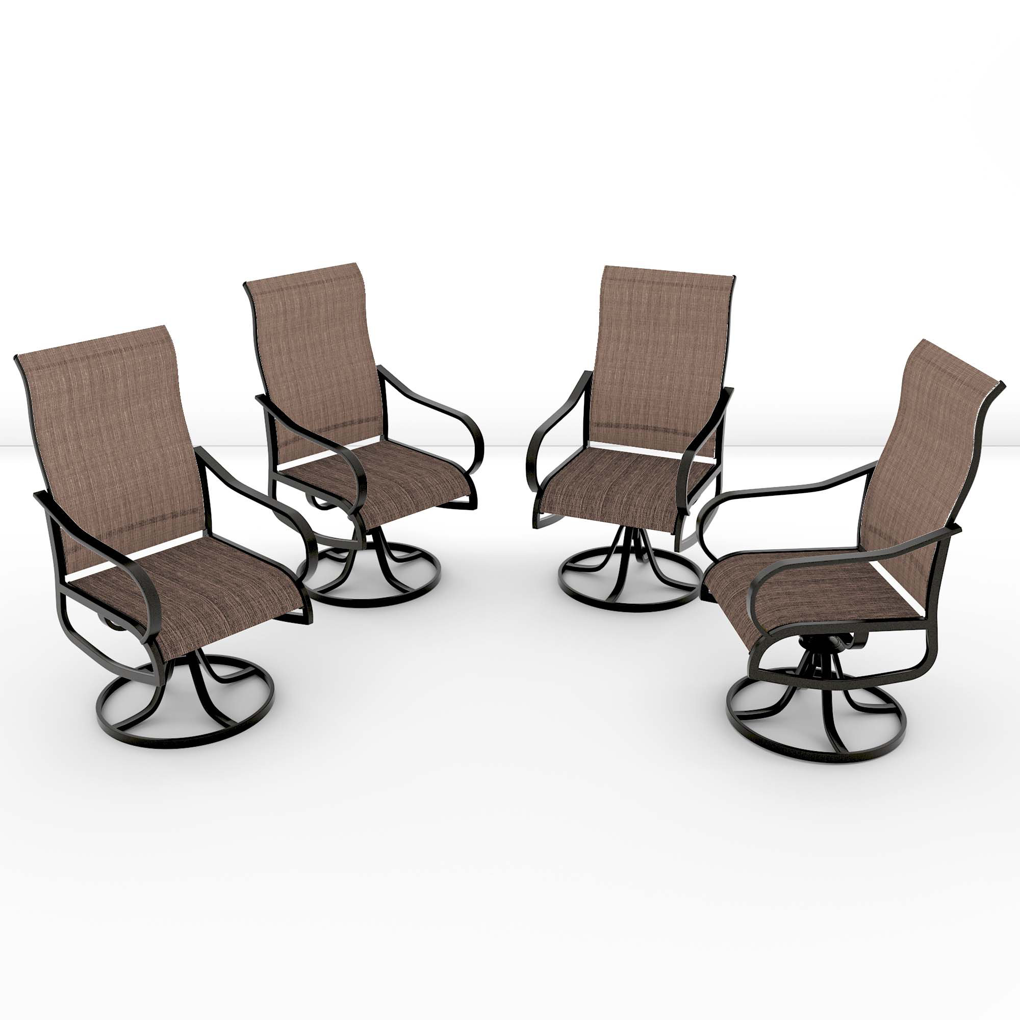 Red Barrel Studio® Angeli Patio Swivel Chairs & Reviews | Wayfair