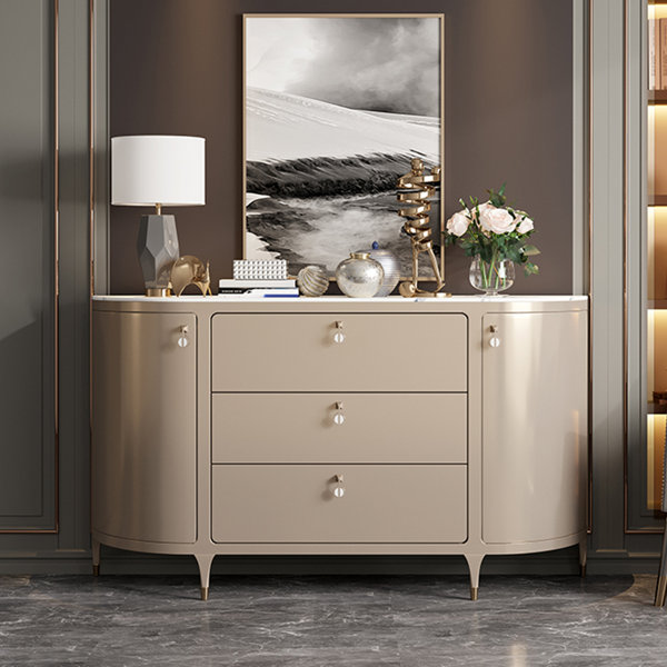 Dream cabinet Premium Solid Wood Simple Storage Cabinet | Wayfair