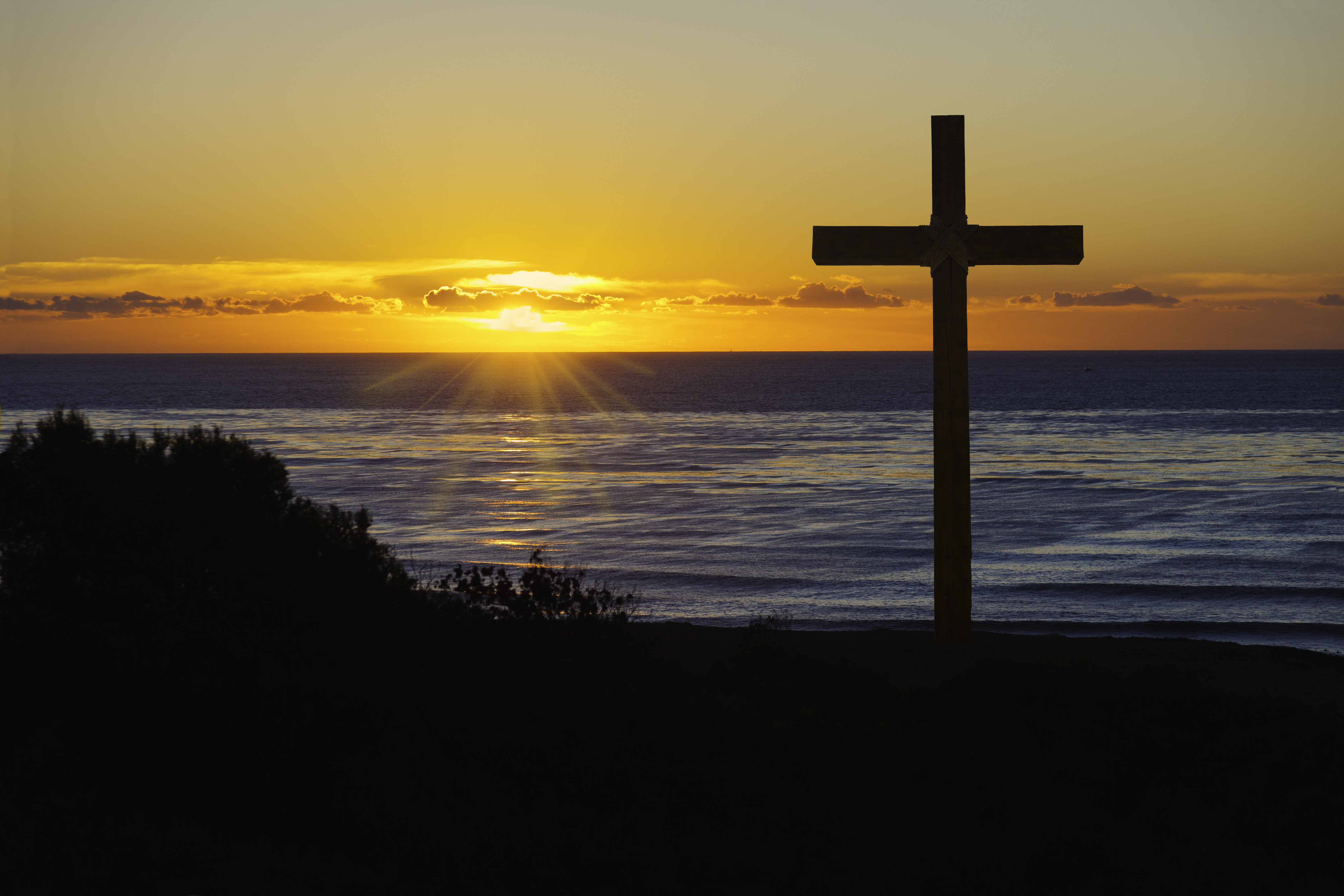 Ebern Designs Rugged Wooden Cross by Ron and Patty Thomas | Wayfair