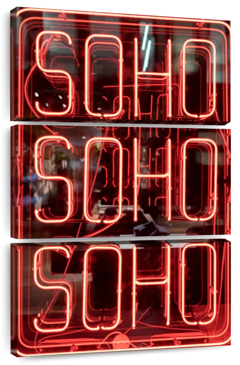 Ebern Designs Tergel Soho Red Neon Sign | Wayfair