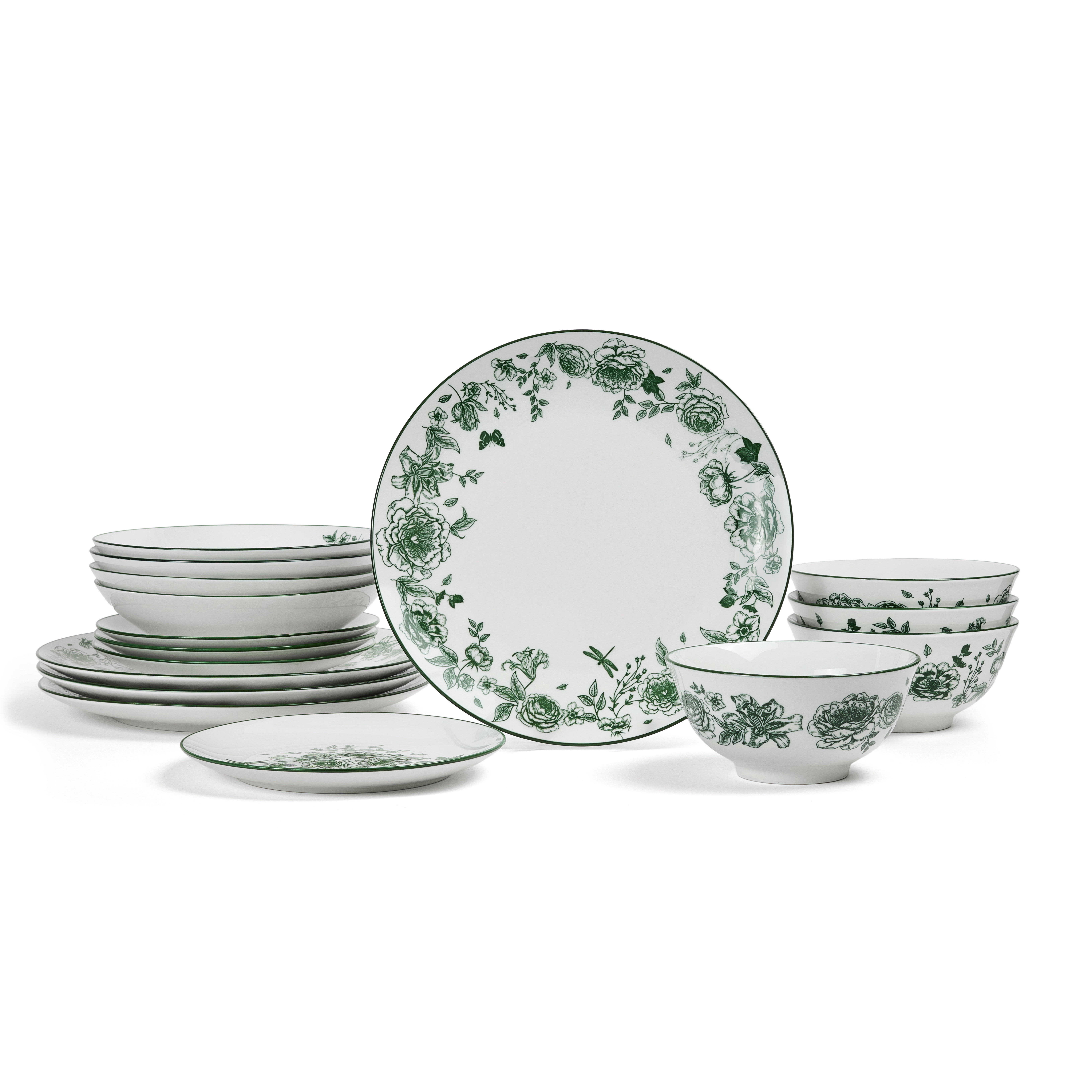 Stone Lain Esme 32-Piece Dinnerware Set Porcelain & Reviews - Wayfair ...