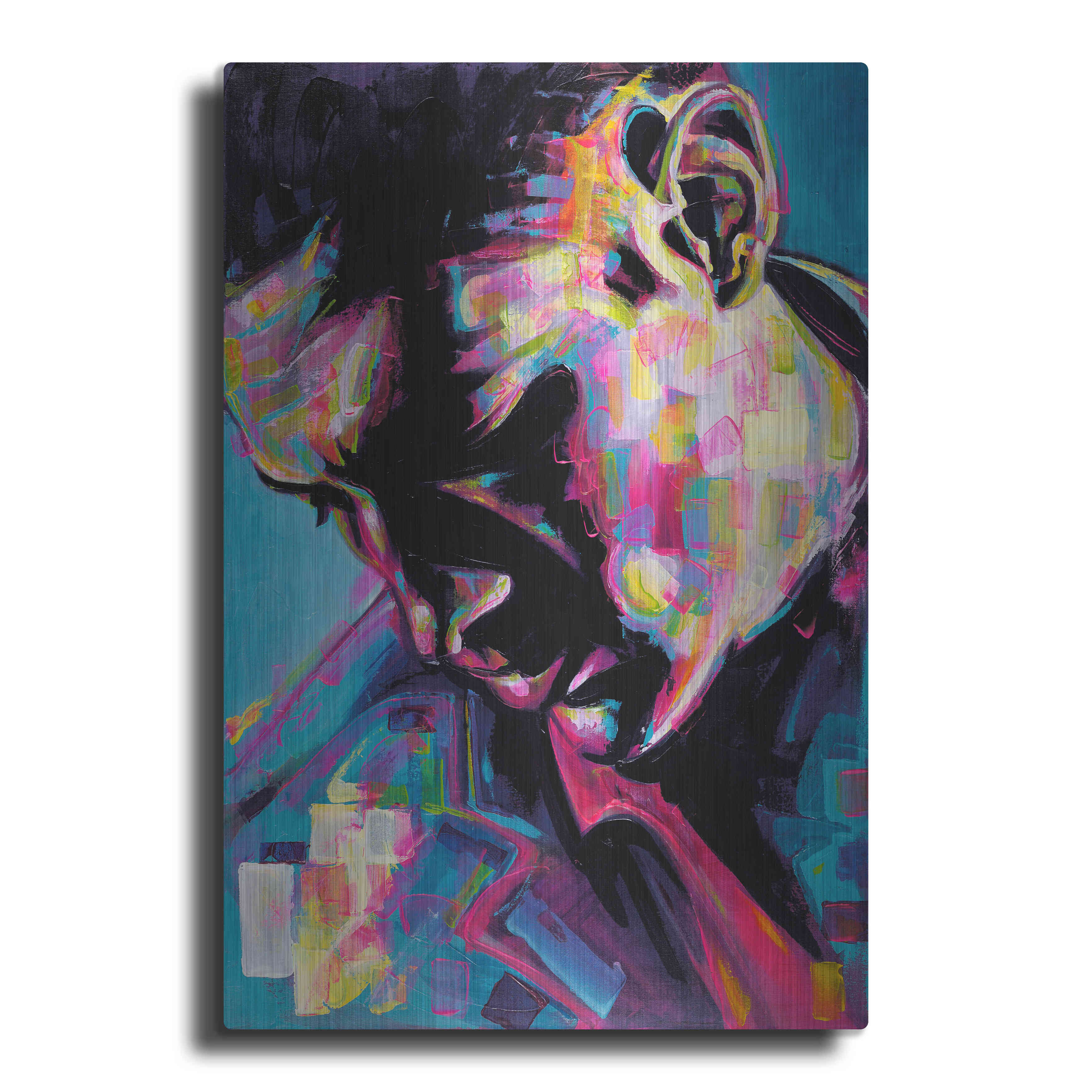 Red Barrel Studio® Luxe Metal Art 'Poser' By Grey, Metal Wall Art ...