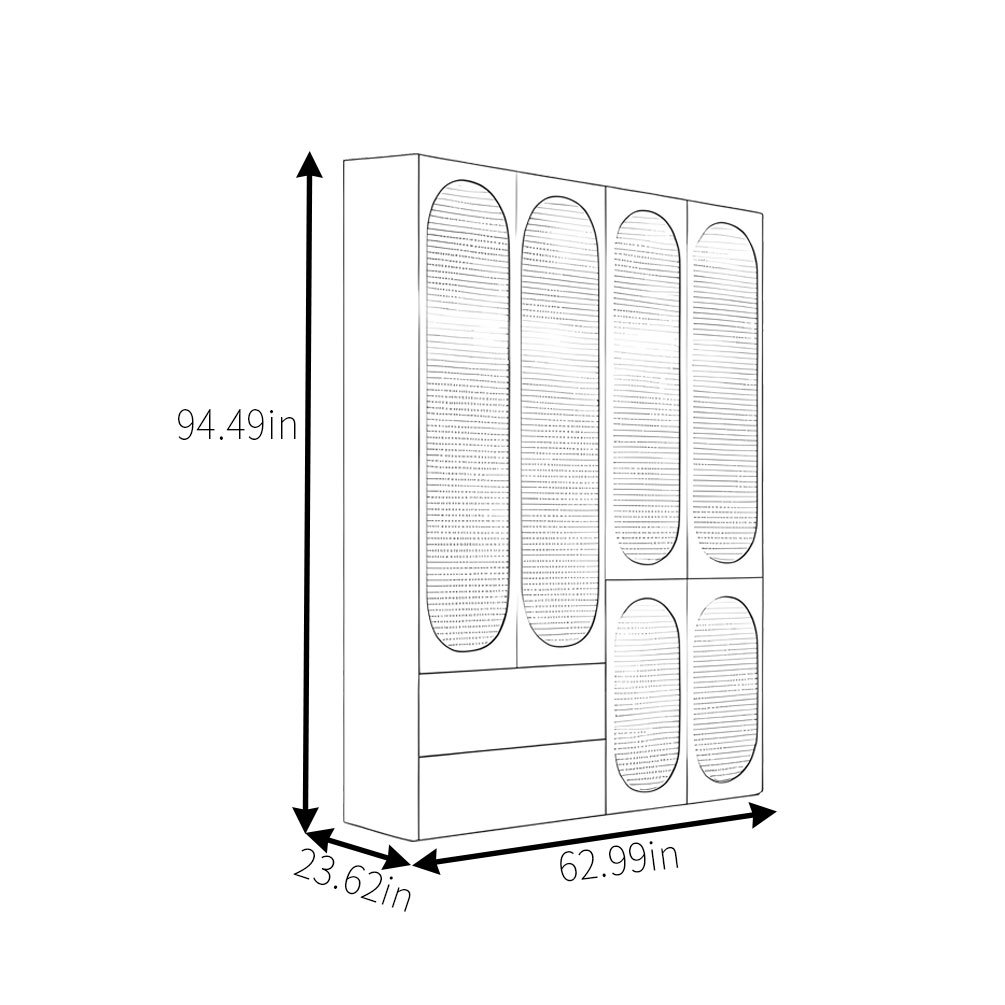 marlao Simple Classic Wardrobe | Wayfair