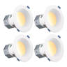 TORCHSTAR 6cct 4 Inch Led Integrated Canless Recessed Lighting, 3000k ...
