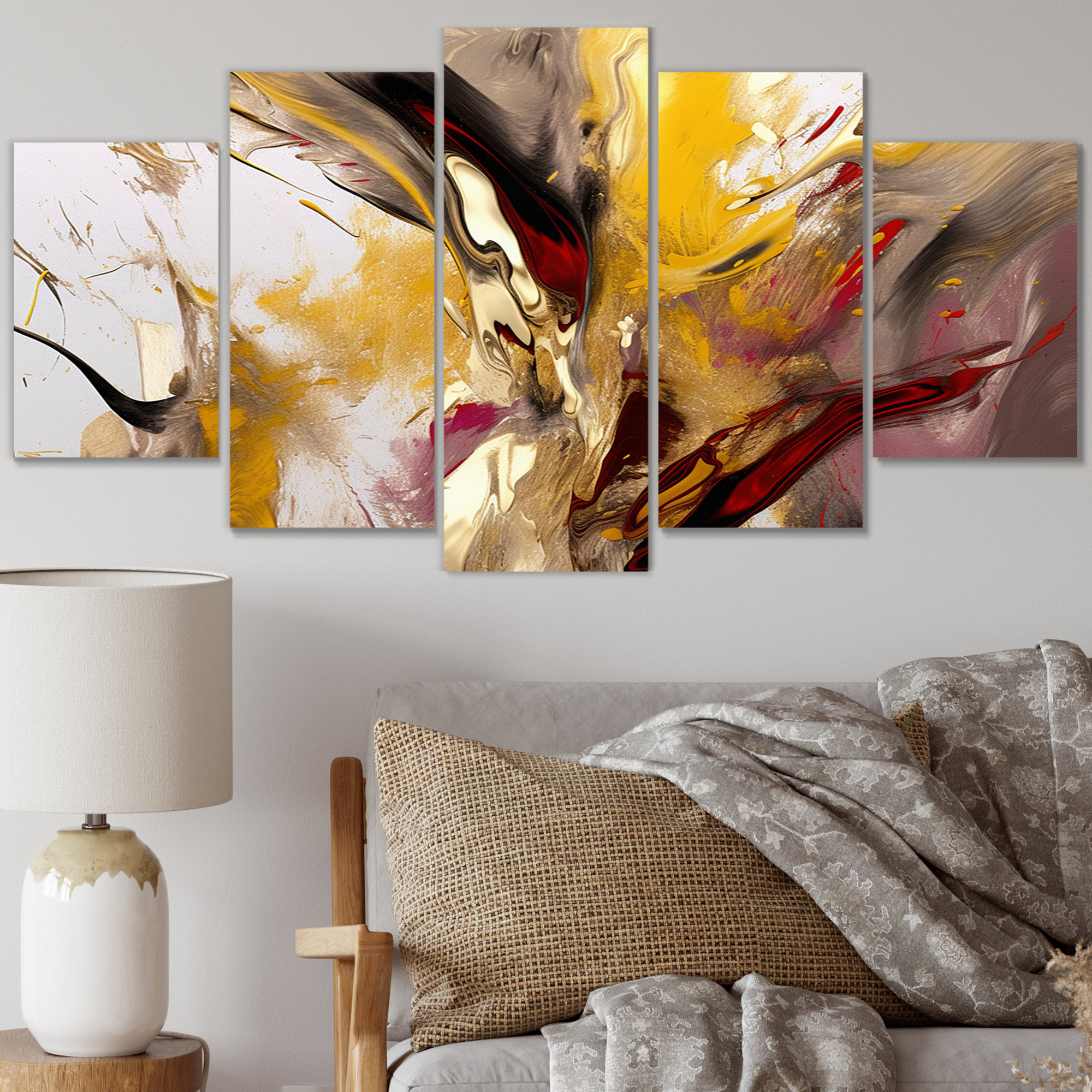 Mercer41 Restless Adagio Of Soul Abstract Expressionism II - Abstract ...