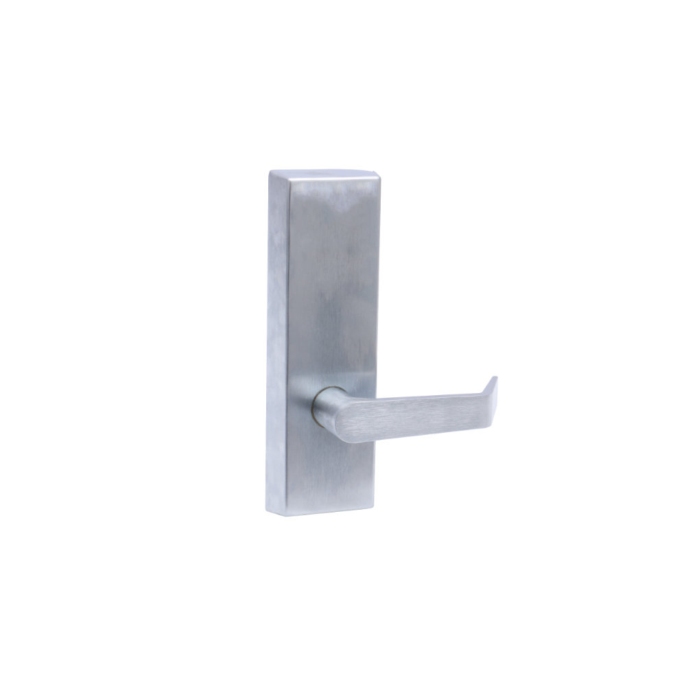 Trans-Atlantic Brushed Chrome Commercial Passage/Hallway Escutcheon ...