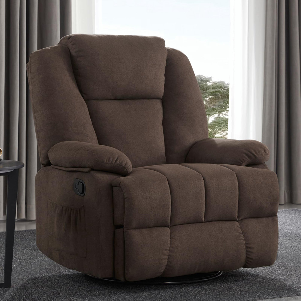 Latitude Run® 360 Degree Swivel Rocker Glider Rocking Chair | Wayfair