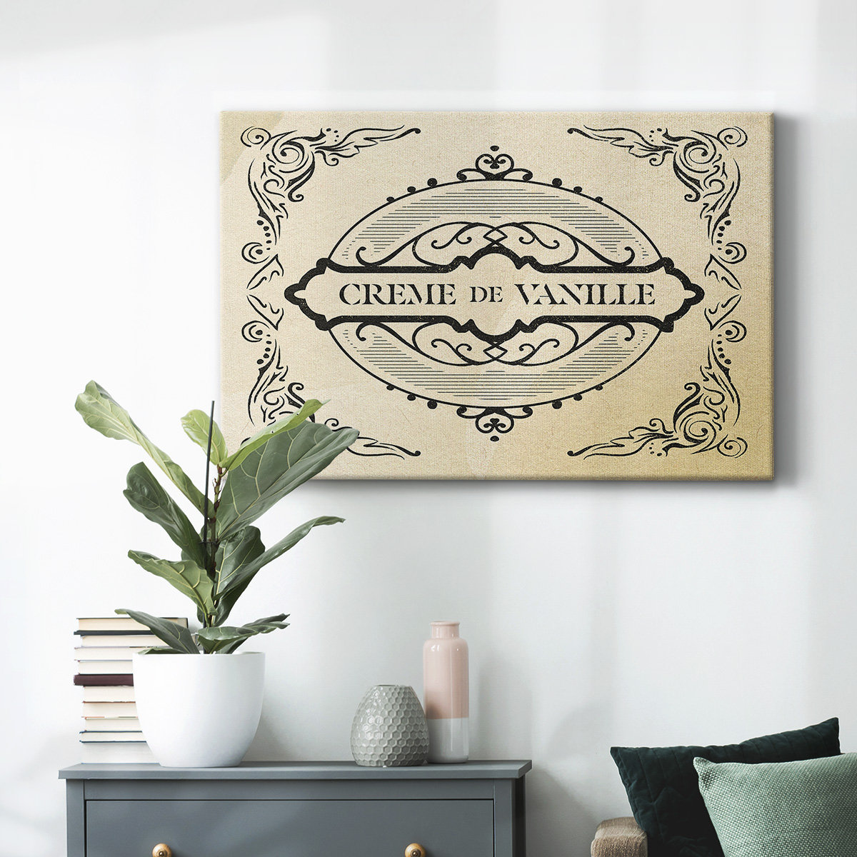 Lark Manor™ Antique French Label II-Gallery Wrapped Canvas | Wayfair