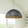 Mercer41 Industrial Oversized Large Metal Dome Pendant & Reviews | Wayfair