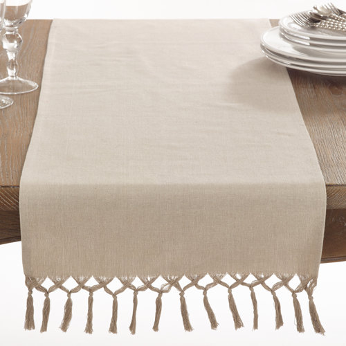 Three Posts™ Rectangle Cotton Table Runner & Reviews | Wayfair