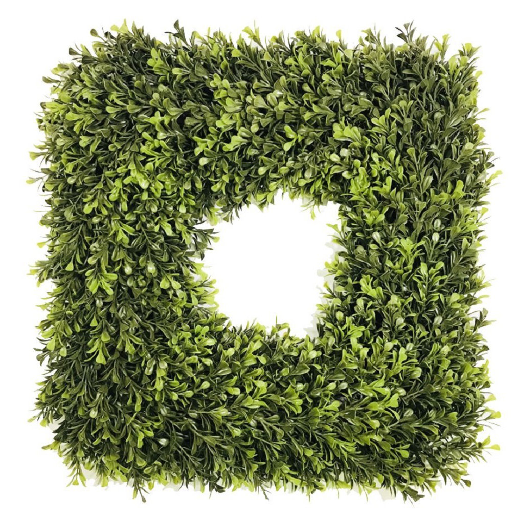 One Allium Way® Regency 16" Plastic Wreath & Reviews | Wayfair