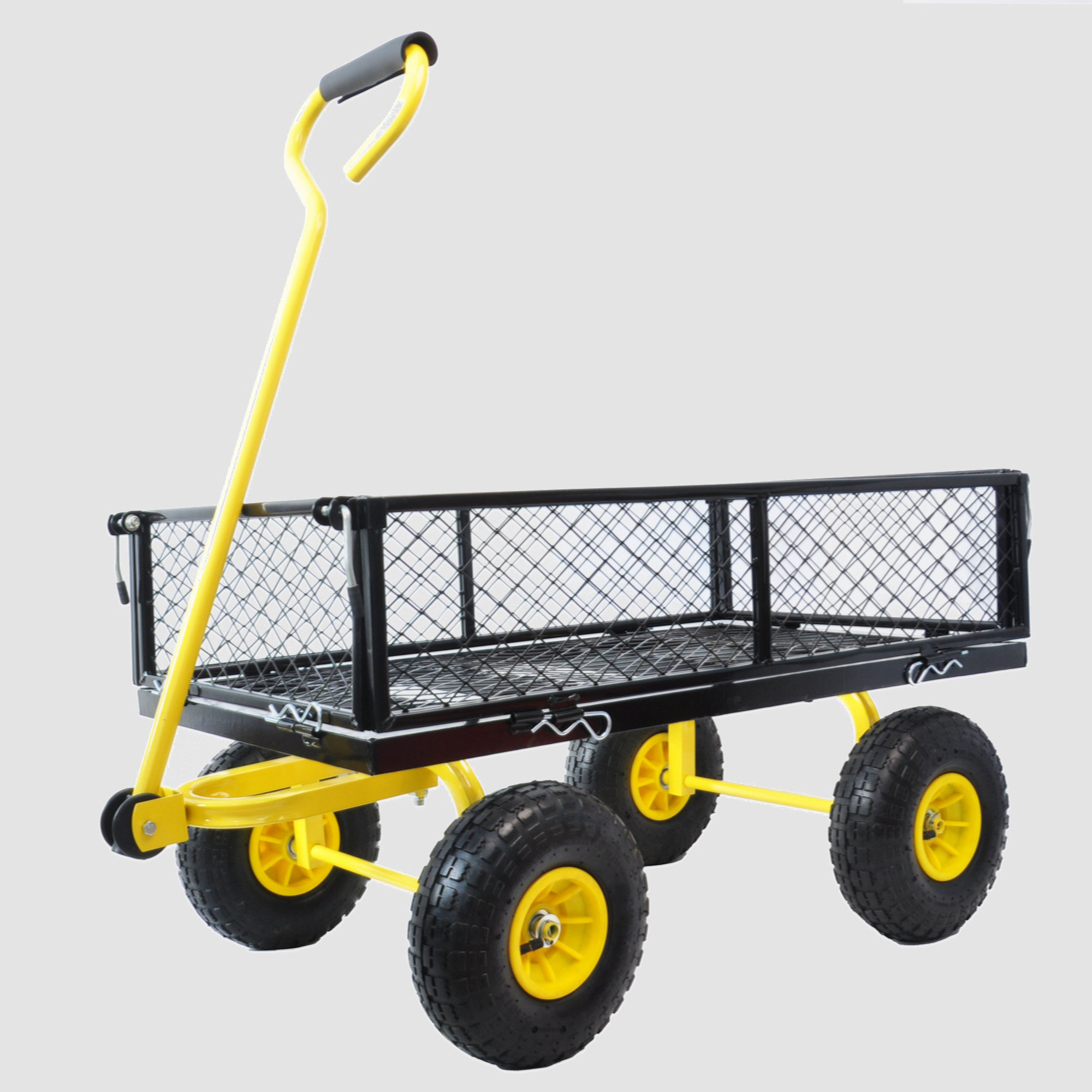 Go Peak Track Wagon Cart Garden Cart Trucks Make It Easier To Transport Firewood | Wayfair
