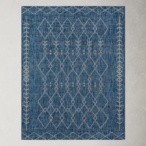 Modern 8' x 10' Blue Rugs | AllModern