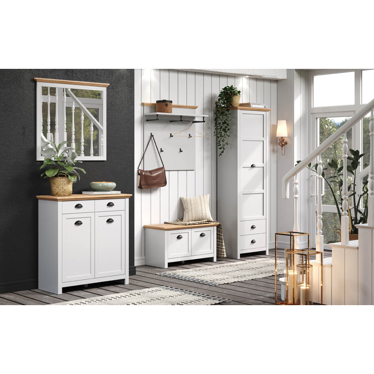 Rosalind Wheeler Channan Hall Tree with Bench | Wayfair.co.uk