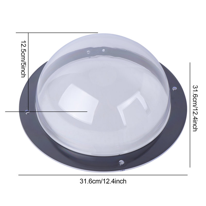 Tucker Murphy Pet™ Pet Fence Window Hemisphere Transparent Cover | Wayfair