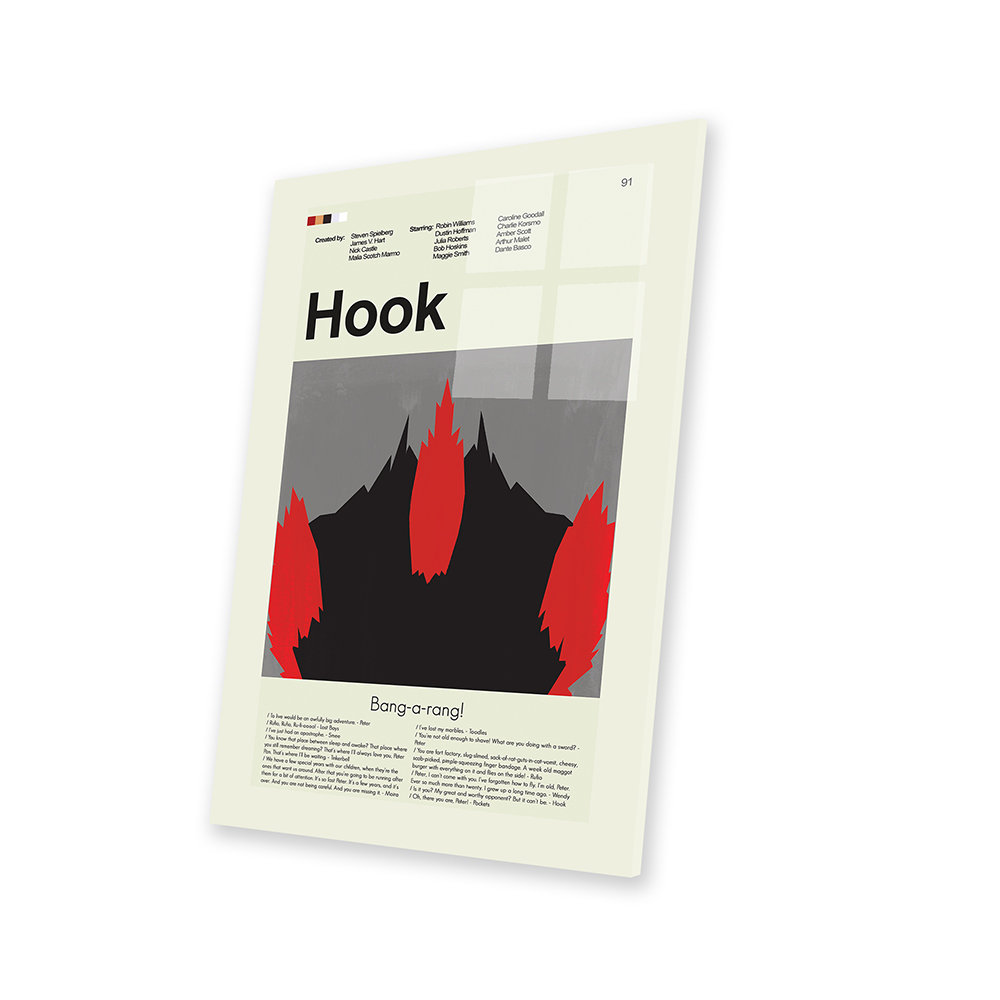 Trinx Hook On Plastic / Acrylic by Erin Hagerman Painting | Wayfair