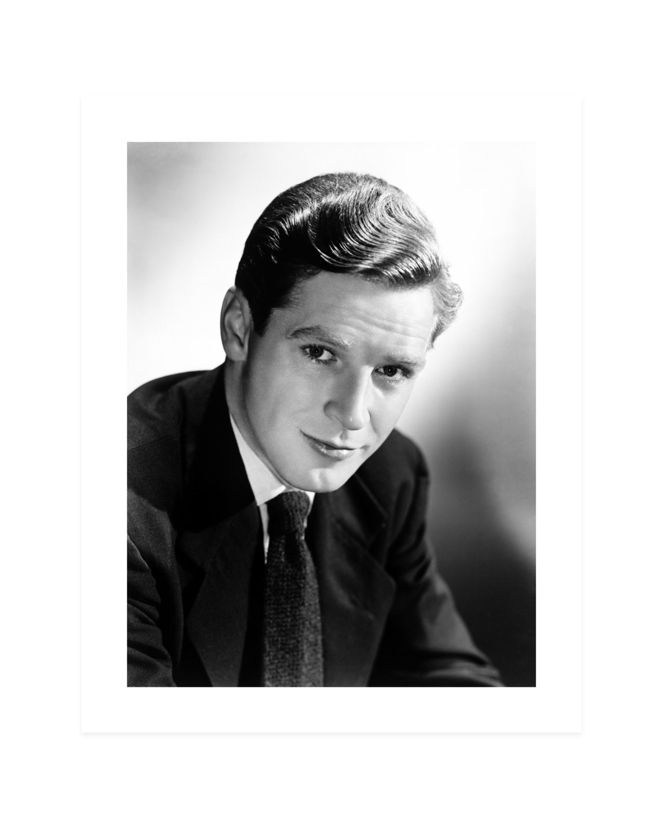 Globe Photos Entertainment & Media Portrait of Smiling Richard Basehart ...