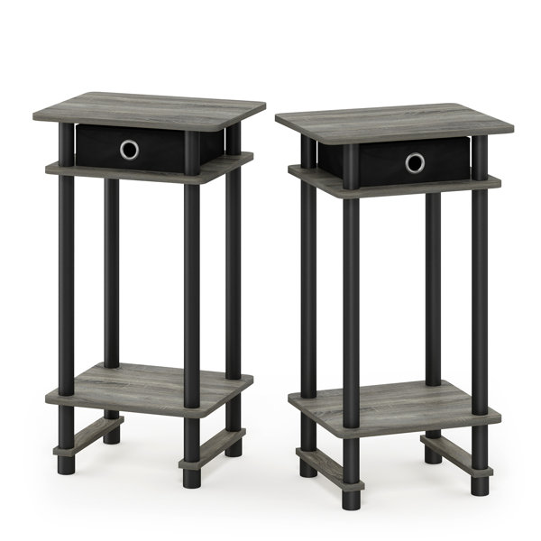 Wade Logan® Asid End Table Set with Storage & Reviews | Wayfair