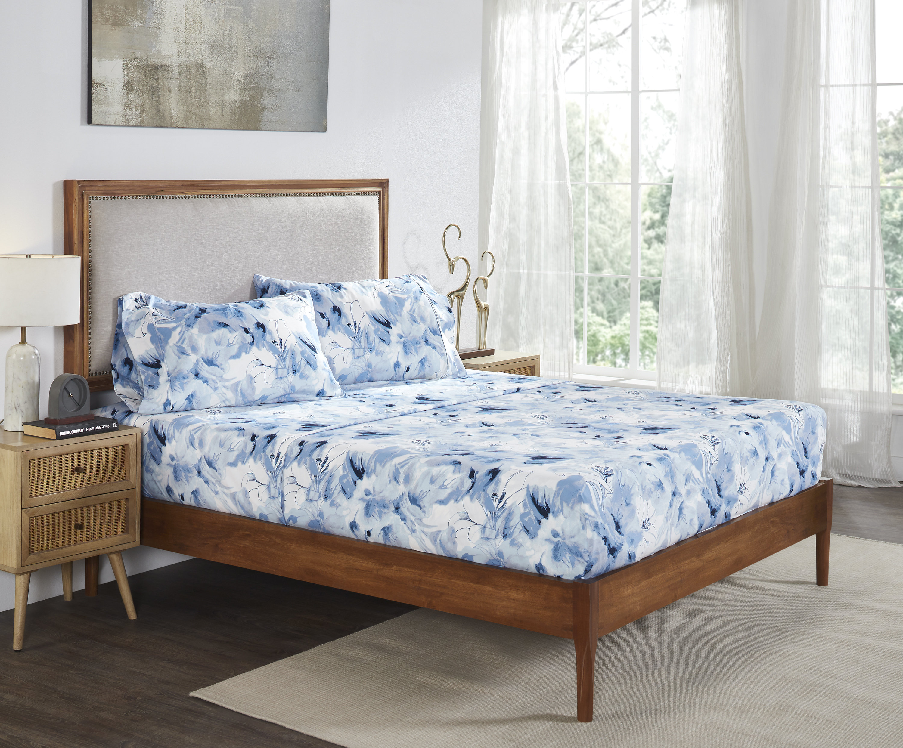 Better Trends 4 Piece Microfiber Guest Room Sheet Set Case Pack ...