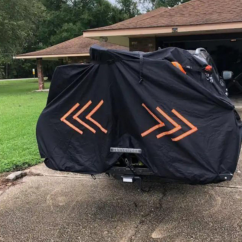 ZILNOX Bike Cover for Transport on Rack, 600D Outdoor Storage Bike ...