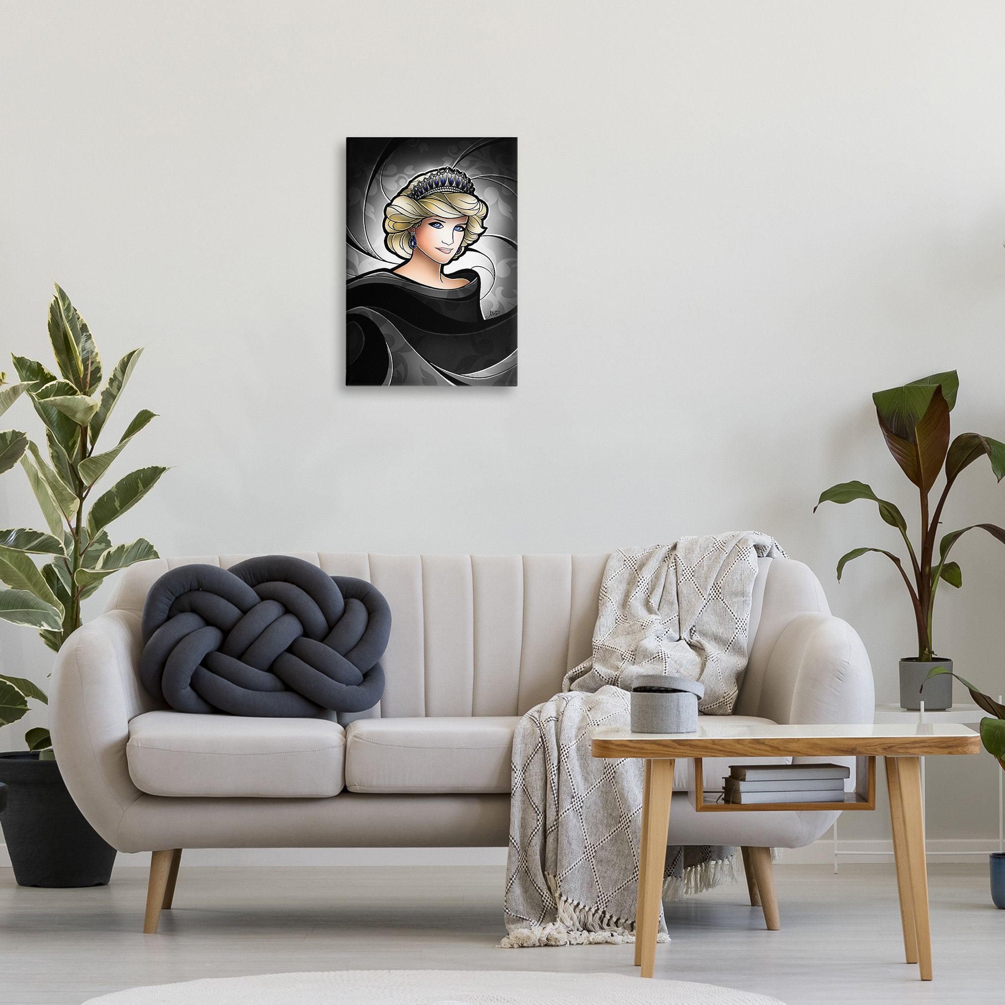 Dakota Fields Royal Peoples' Princess Canvas, design by Mandie Manzano ...