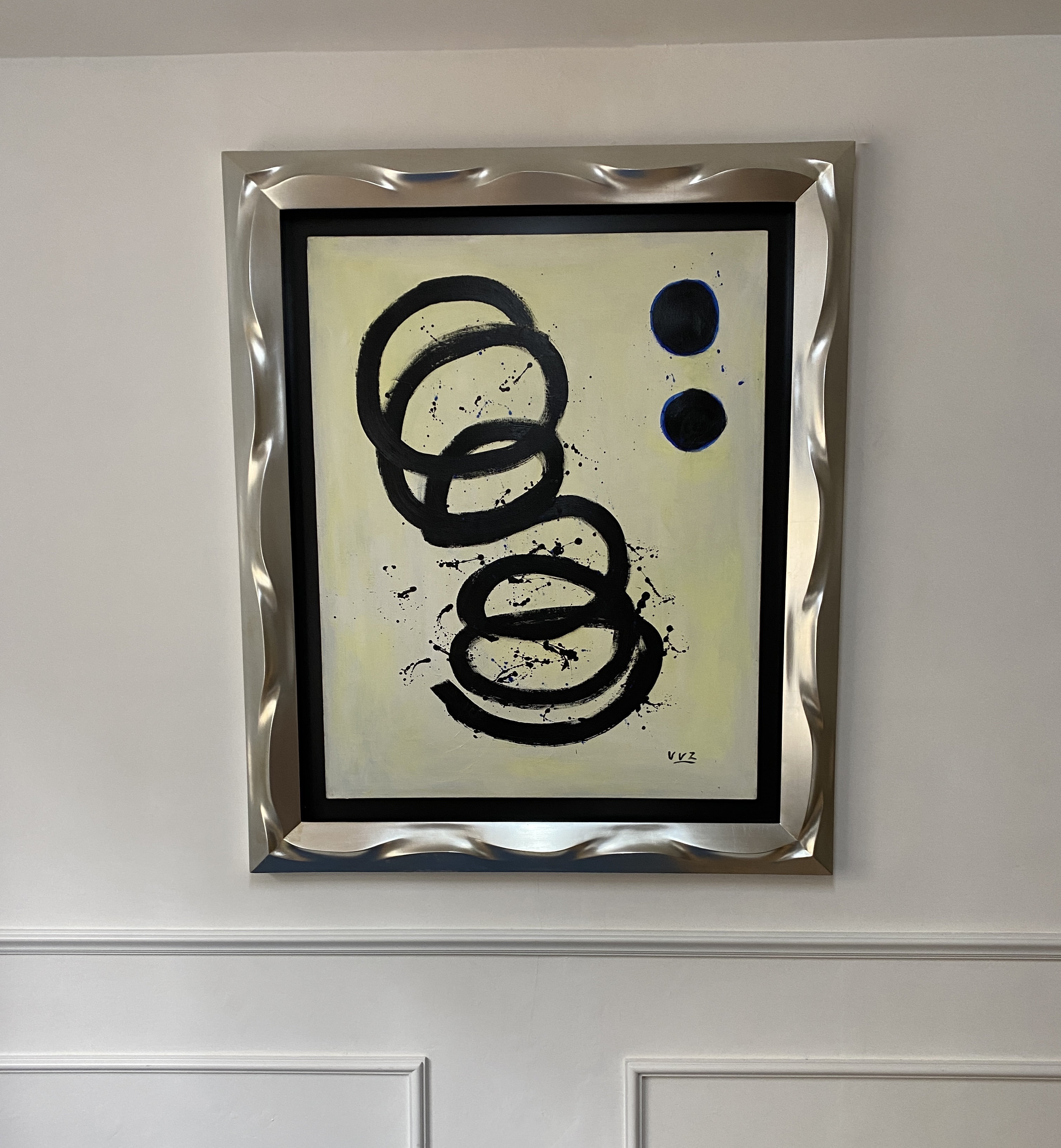 Vanzzini Arts + Decor Ridges Frame Wall Décor | Wayfair