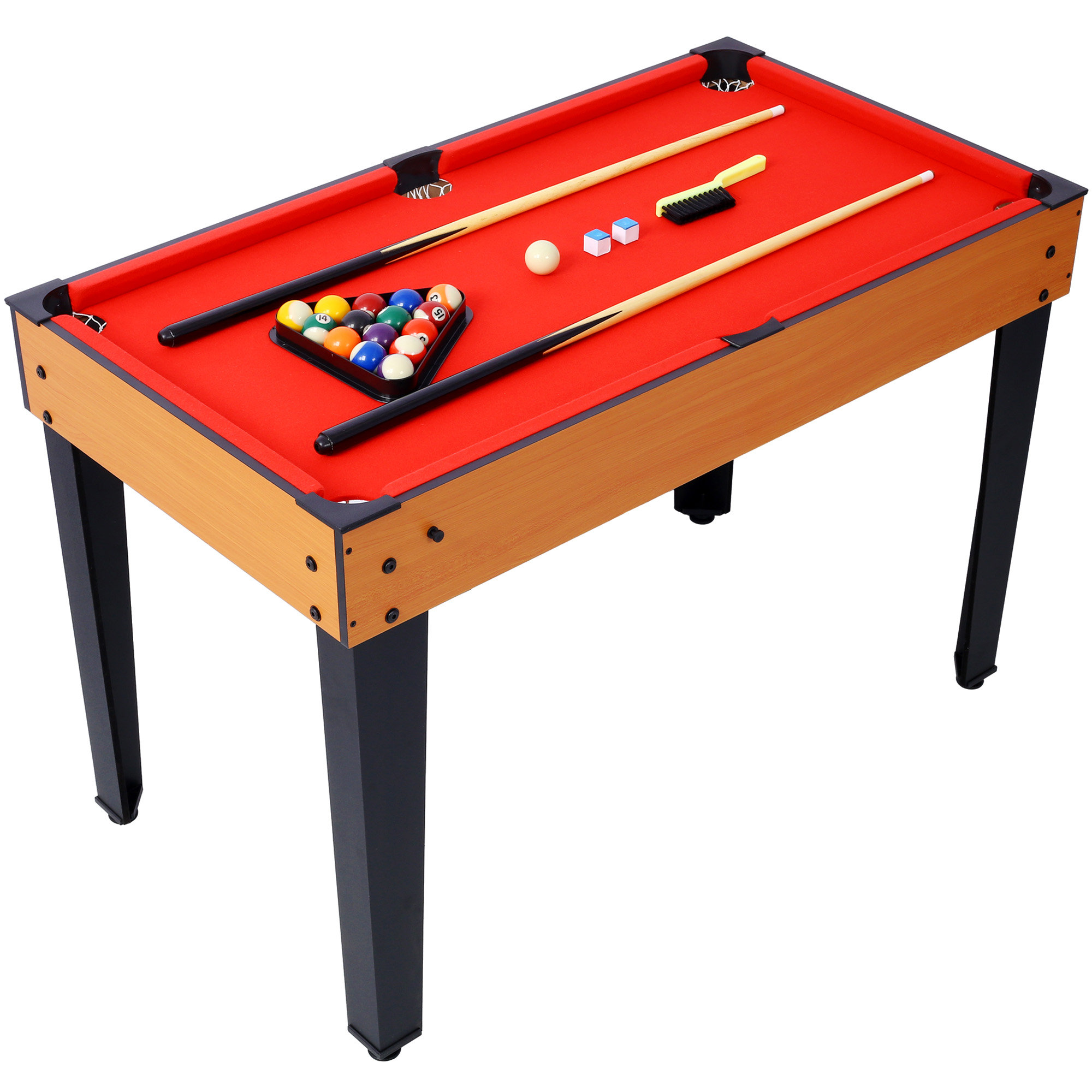 HANGZHOUSHANGYI 5-In-1 Multi-Game Table - Billiards, Push Hockey ...