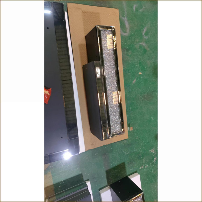 Symple Stuff Electric Fireplaces, 47in Corner Fireplace with LED Flames ...